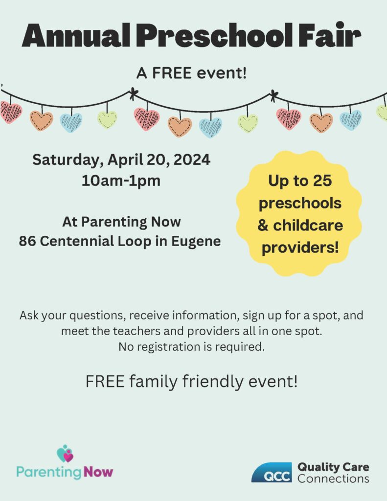 Annual Preschool Fair 2024 - Parenting Now